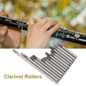 Clarinet Repair Tools Replacement Kit Set Including Clarinet Springs Rollers Spring Needles Pads Instrument Accessory Clarinet Pads Clarinet Repair Kit