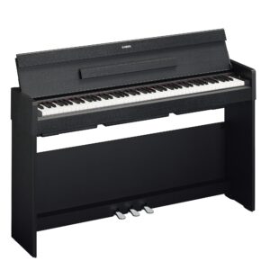 yamaha ydp-s34 arius series slim digital console piano, black walnut