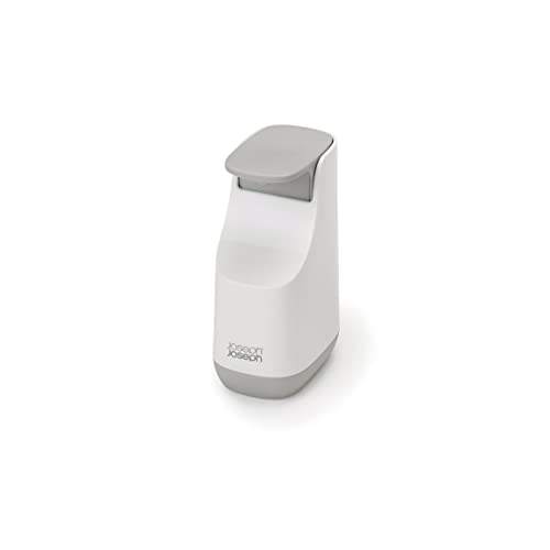 Joseph Joseph 70512 Slim Compact Soap Dispenser with Non-Drip Nozzle, Gray