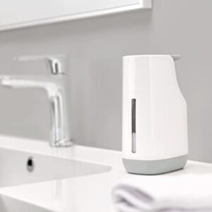 Joseph Joseph 70512 Slim Compact Soap Dispenser with Non-Drip Nozzle, Gray