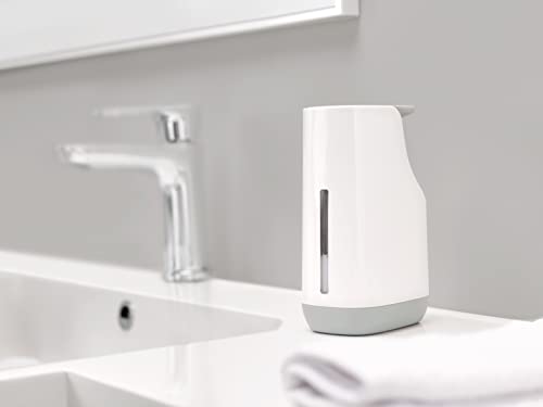 Joseph Joseph 70512 Slim Compact Soap Dispenser with Non-Drip Nozzle, Gray