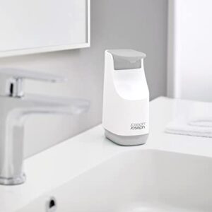 Joseph Joseph 70512 Slim Compact Soap Dispenser with Non-Drip Nozzle, Gray