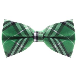 man of men green bow ties for men, green bow tie, green bowtie - green plaid