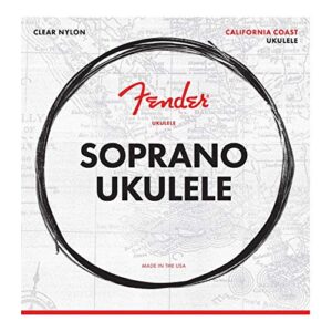 fender soprano ukulele strings