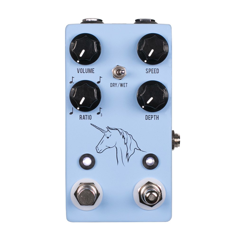 JHS Pedals JHS Unicorn V2 Analog Univibe with Tap Tempo Guitar Effects Pedal