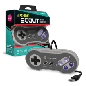 hyperkin "scout" premium usb controller for pc/ mac