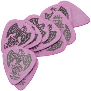 Ernie Ball Everlast Guitar Picks, Purple 1.0mm, 12-pack (P09193)