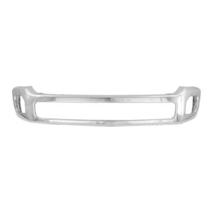 mbi auto - chrome, steel front bumper face bar for 2011-2016 ford f-250 f-350 super duty w/out flares 11-16, fo1002416