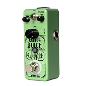 Outlaw Effects Guitar Distortion Effects Pedal (Cactus-Juice)