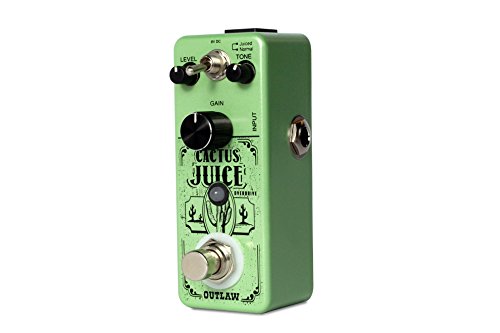 Outlaw Effects Guitar Distortion Effects Pedal (Cactus-Juice)