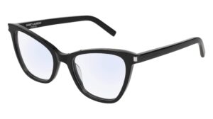 saint laurent sl 219-001 black eyeglasses