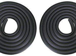 Door Seals Rubber Weatherstrip Pair Set for Ford Bronco F100 F150 F250 F350