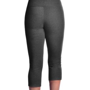 Spalding Womens Capri Flare (1X, Charcoal)