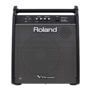 roland pm-200 compact electronic v-drum set monitor, 180-watt