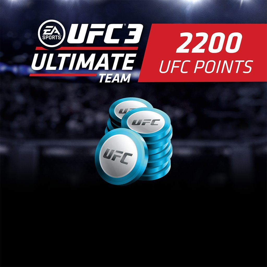 EA Sports UFC 3 - 2200 UFC Points - PS4 [Digital Code]