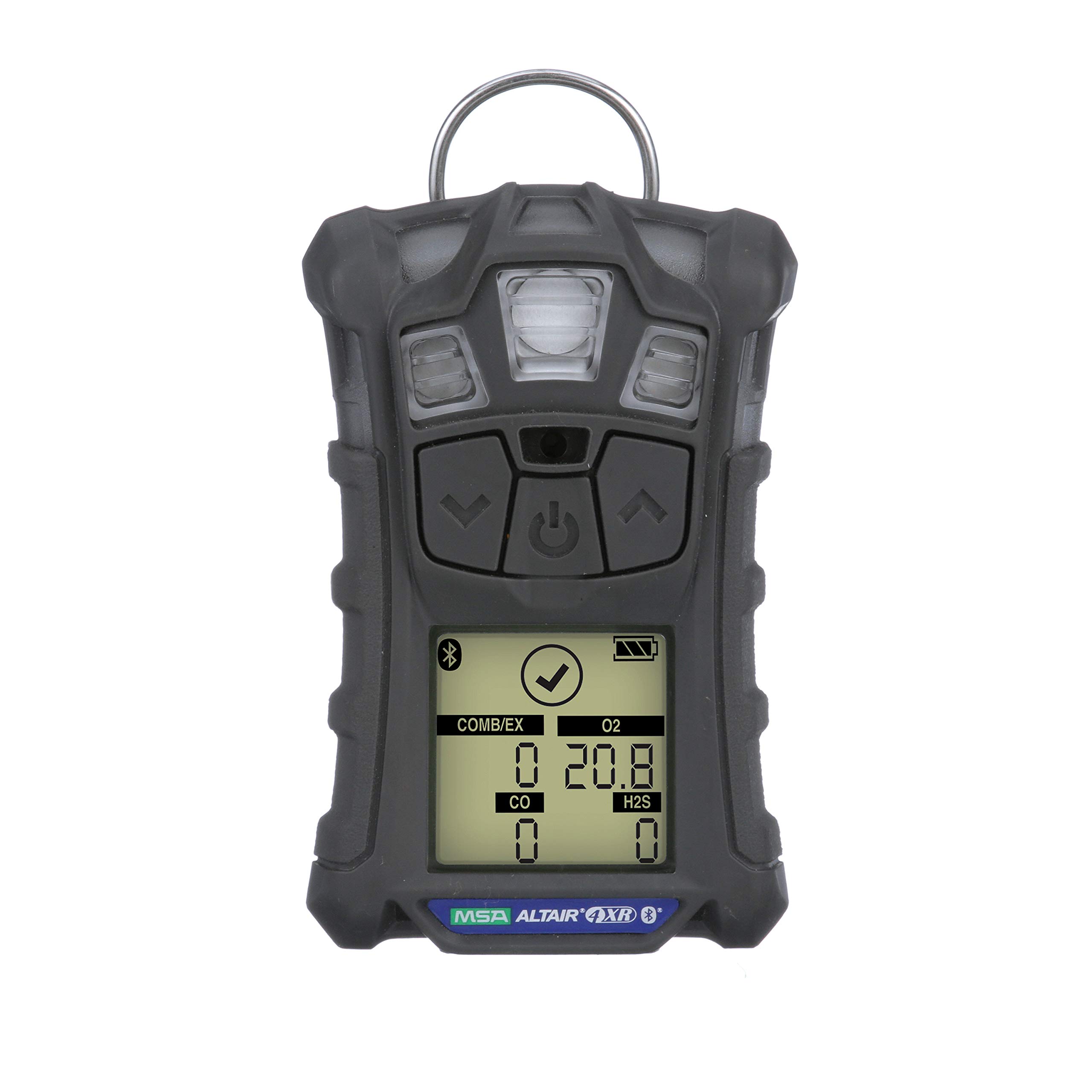 MSA 10178557 ALTAIR 4XR Multigas Detector - (O2, H2S, CO), Color: Charcoal, Portable Gas Monitor, Durable, Handheld, UL/CSA Approval, Includes Instrument Only