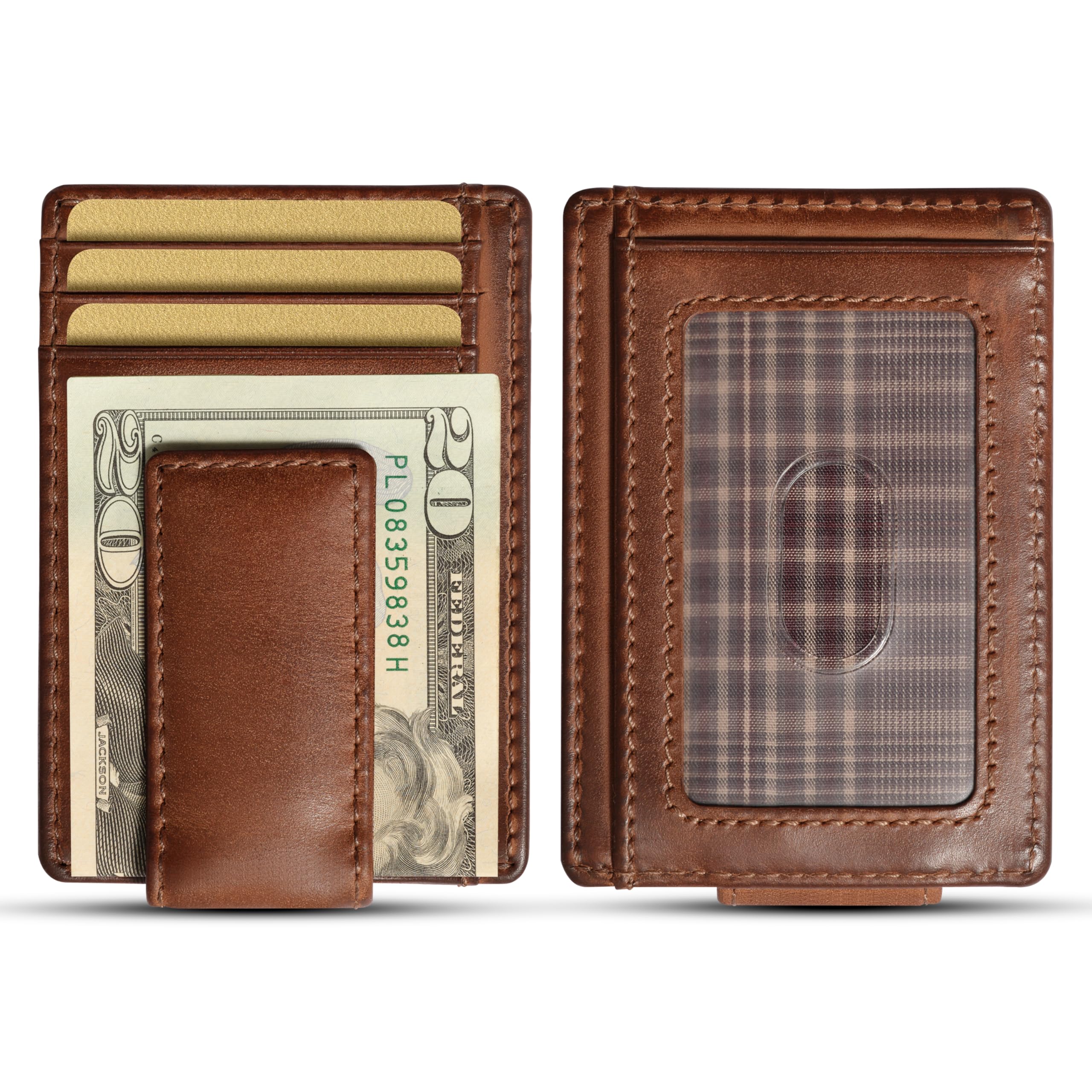 House of Jack Co. CARRYALL Money Clip Wallet | Super Strong Magnetic Wallet | Money Clip For Men | Front Pocket Wallet | Slim Card Wallet