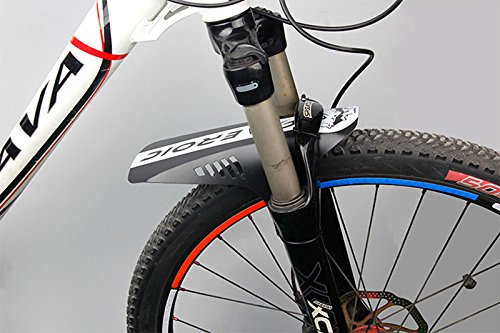 ProRuck Bike Mud Guard, Mountain Bike Fender Mudguard for Front and Rear MTB Mudguard