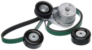 gates 90k-38172 complete serpentine belt drive component kit