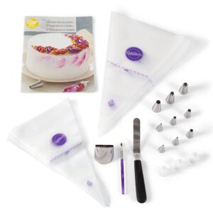 wilton decorate cakes and desserts kit, 2, white