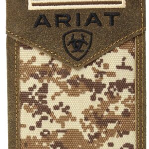 Ariat Unisex-Adult's Patriot Digital Camo Rodeo Wallet, Brown