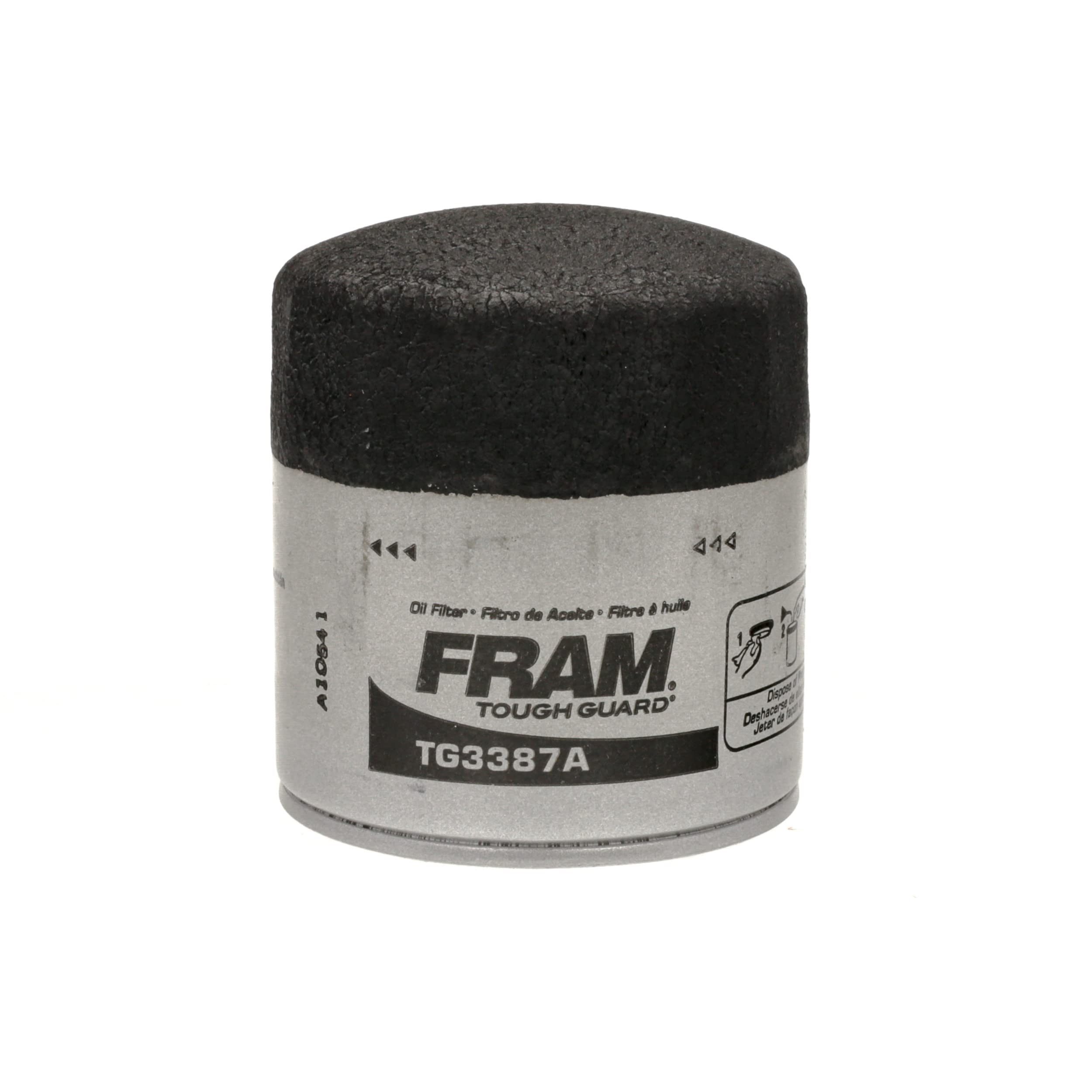 FRAM Tough Guard Replacement Oil Filter TG6607, Designed for Interval Full-Flow Changes Lasting Up to 15K Miles