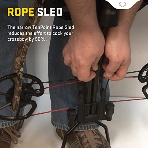 TenPoint Rope Sled - Reduces Crossbow Cocking Effort by 50% - Not Compatible with Nitro X