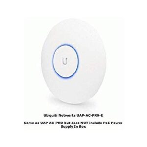 Ubiquiti UniFi AP AC PRO 802.11ac Scalable Enterprise Wi-Fi Access Point (UAP-AC-PRO-E-US) PoE Adapter Sold Separately