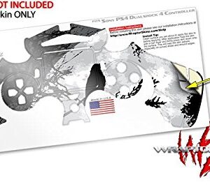 WraptorSkinz Vinyl Decal Skin Compatible with Sony PS4 Controller PlayStation 4 Original Slim and Pro Moon Rise (Controller NOT Included)