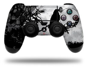 wraptorskinz vinyl decal skin compatible with sony ps4 controller playstation 4 original slim and pro moon rise (controller not included)