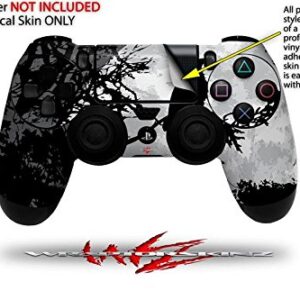 WraptorSkinz Vinyl Decal Skin Compatible with Sony PS4 Controller PlayStation 4 Original Slim and Pro Moon Rise (Controller NOT Included)