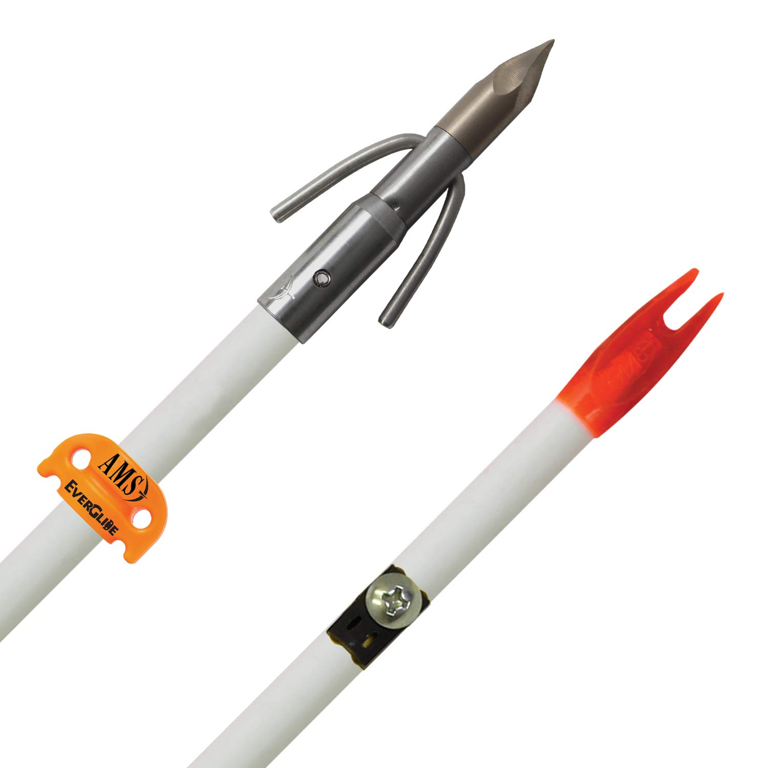 AMS Bowfishing Chaos QT (Quick Turn) Arrows (White)