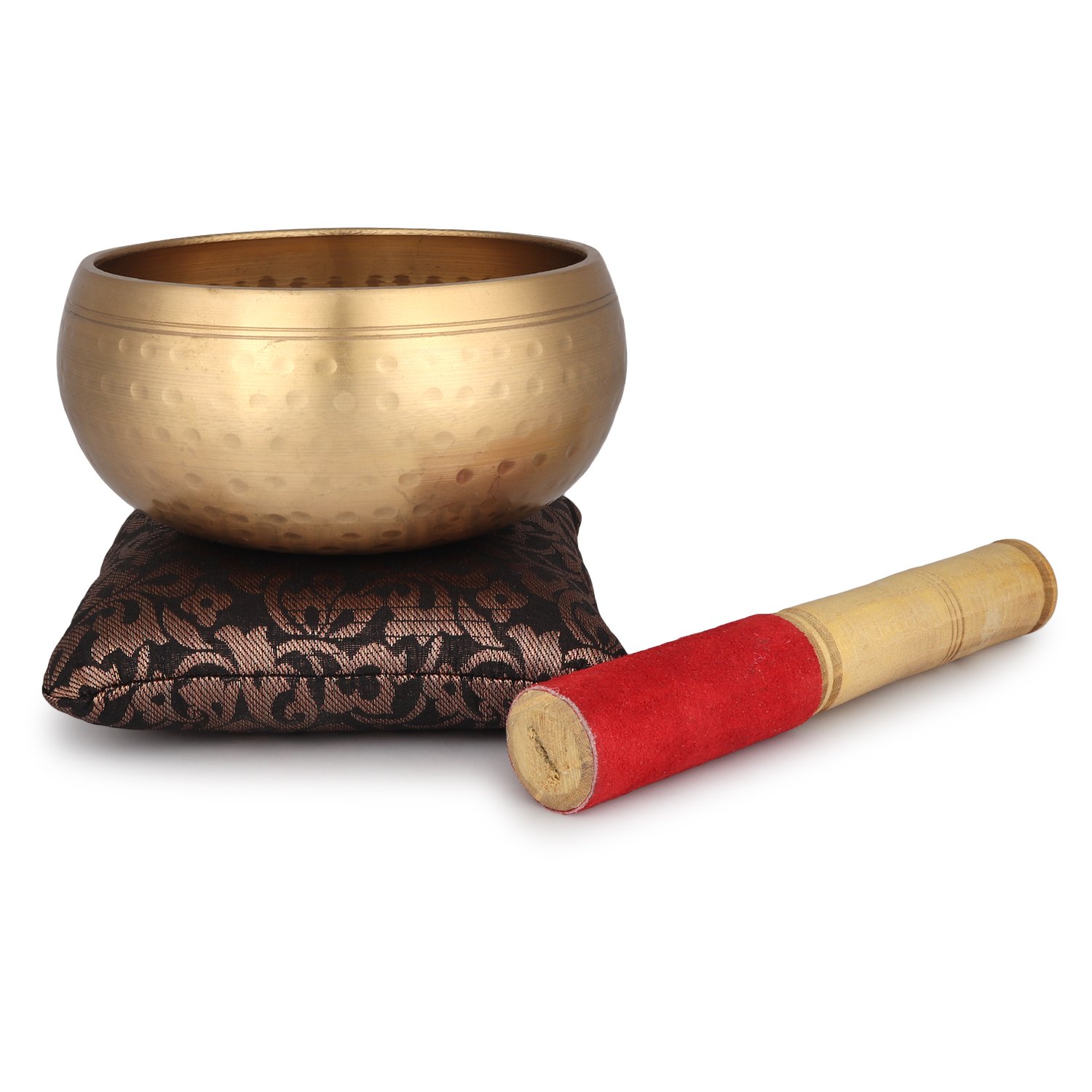 Zap Impex Beautiful New Hand Hammered Brass Singing Bowl Tibetan Meditation Yoga Singing Bowls 5.5 Inch