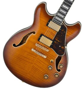 ibanez as93fm artcore expressionist semi-hollow body violin sunburst