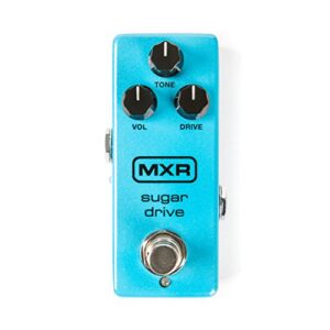 mxr sugar drive guitar effects pedal