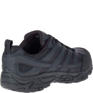 Merrell Men's Moab 2 Tactical Construction Shoe, Black, 7 Wide