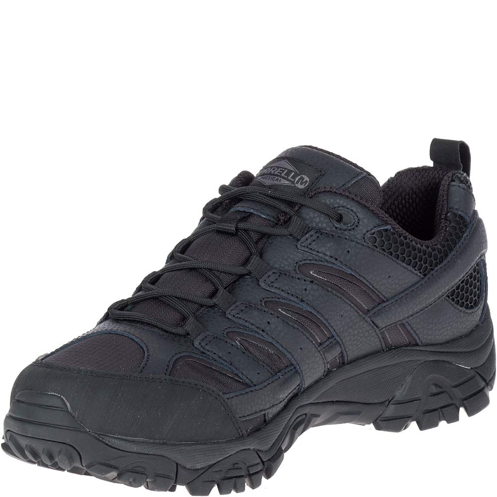 Merrell Men's Moab 2 Tactical Construction Shoe, Black, 7 Wide