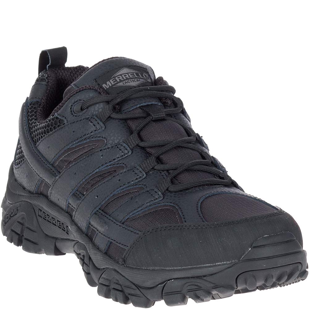 Merrell Men's Moab 2 Tactical Construction Shoe, Black, 7 Wide