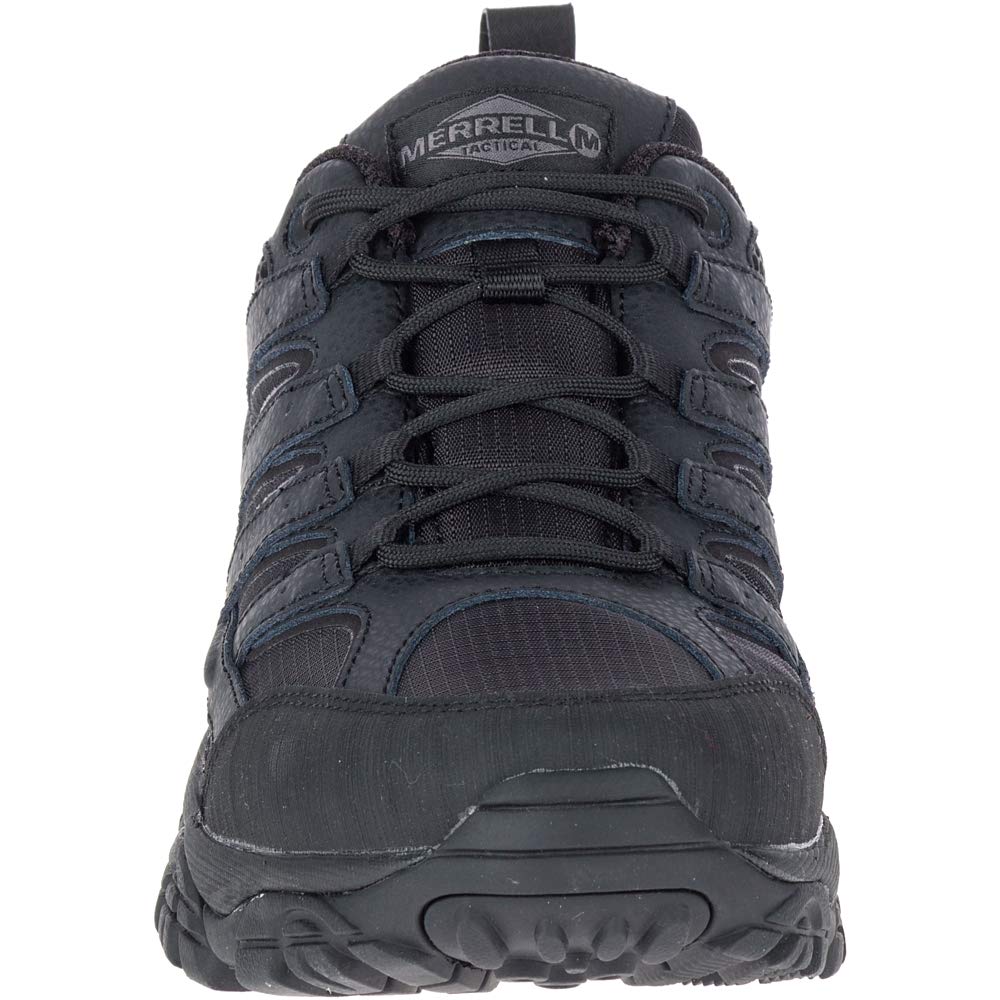 Merrell Men's Moab 2 Tactical Construction Shoe, Black, 7 Wide