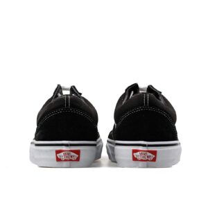 Vans Men's Low-Top Sneaker, Black White, 10