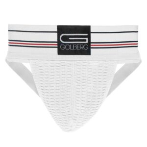 golberg performance sport jock strap - active white color - (medium)