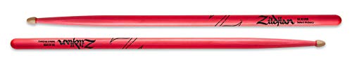 Avedis Zildjian Company 5A Acorn Neon Pink Drumsticks