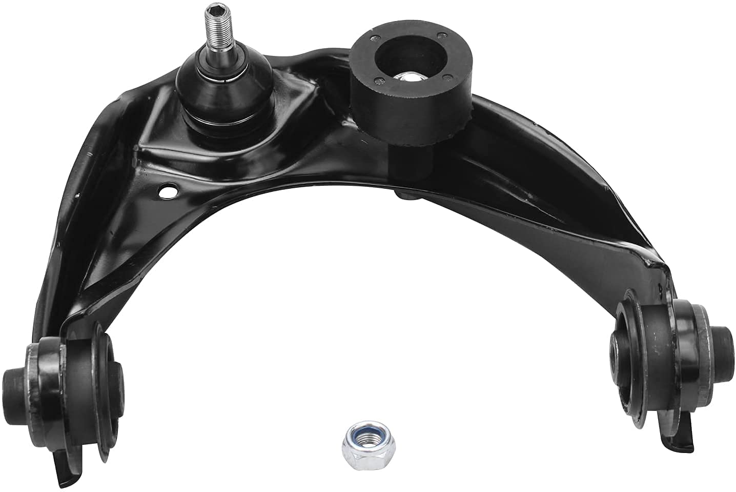 Detroit Axle - Front 6pc Suspension Kit for 2007-2012 Ford Fusion Lincoln MKZ 07-11 Mercury Milan 4 Lower Forward Rearward Control Arms 2 Upper Control Arms Ball Joints 2008 2009 2010 2011 Replacement