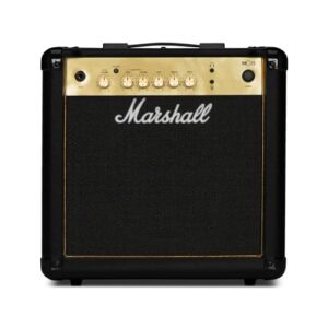 marshall amps guitar combo amplifier, 3.5mm jack, black (m-mg15g-u)