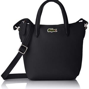 Lacoste womens XS SHOPPING CROSS BAG, NF2609PO, black, One Size