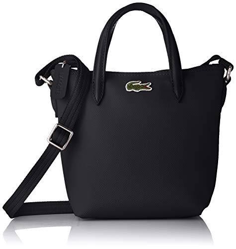 Lacoste womens XS SHOPPING CROSS BAG, NF2609PO, black, One Size