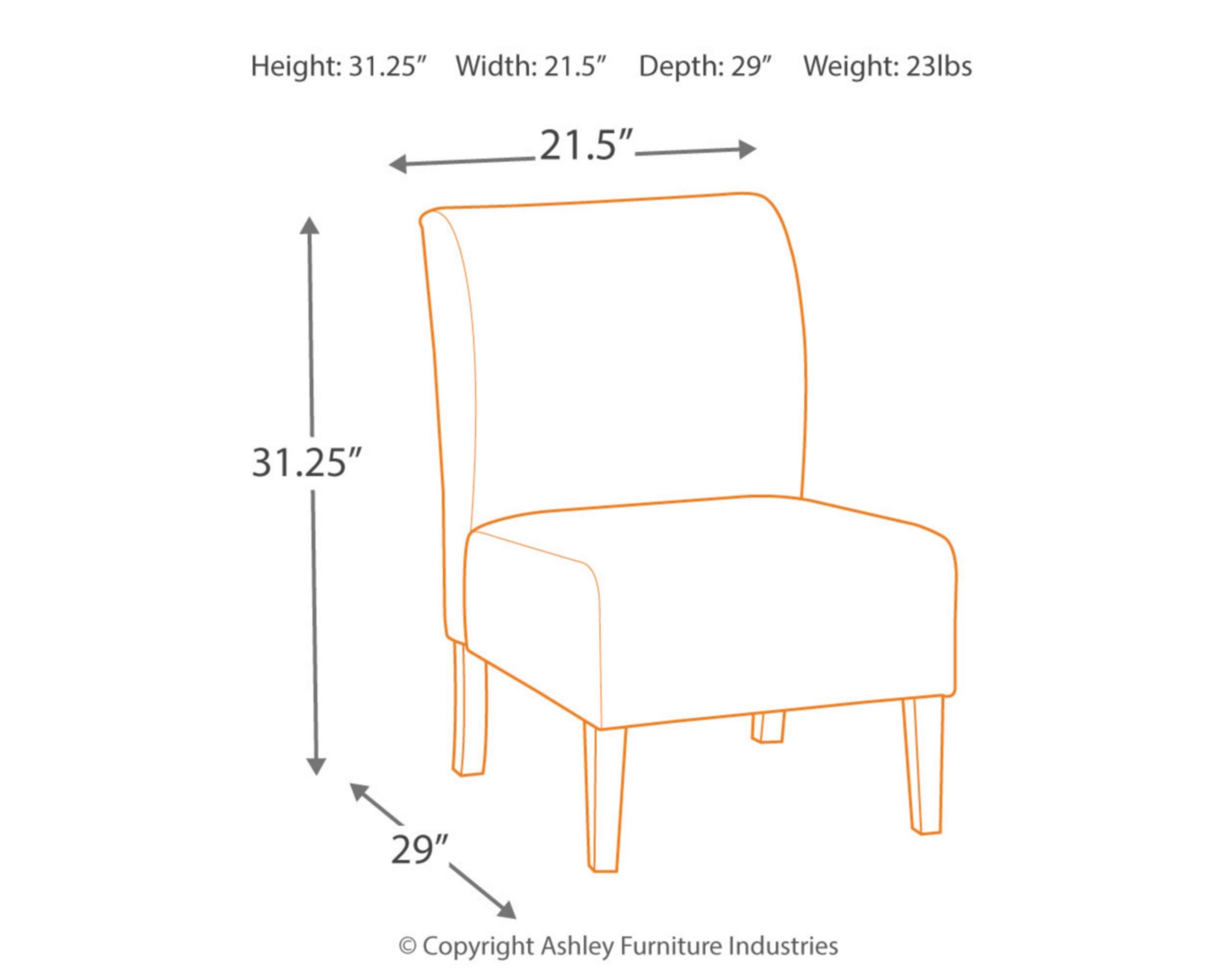 Signature Design by Ashley Triptis Abstract Print Contemporary Accent Chair, Green, Blue & White