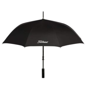 titleist professional single canopy umbrella black medium