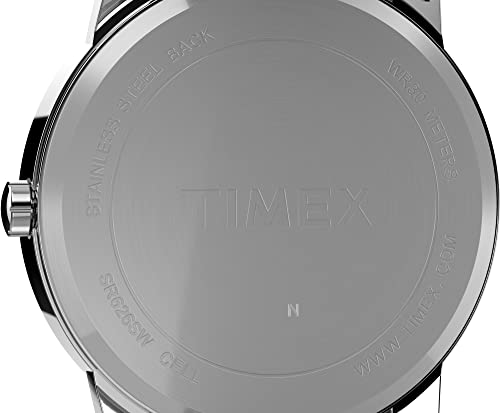 Timex Men's Easy Reader 38mm Watch – Two-Tone Case Blue Dial with Two-Tone Stainless Steel Expansion Band