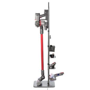 Masterpart Docking Station & Tools Floor Stand for Shark, Vax, Dyson Handheld V6 V7 V8 V10 DC30 DC31 DC34 DC35 DC59 Cordless Vacuum Cleaners, Grey